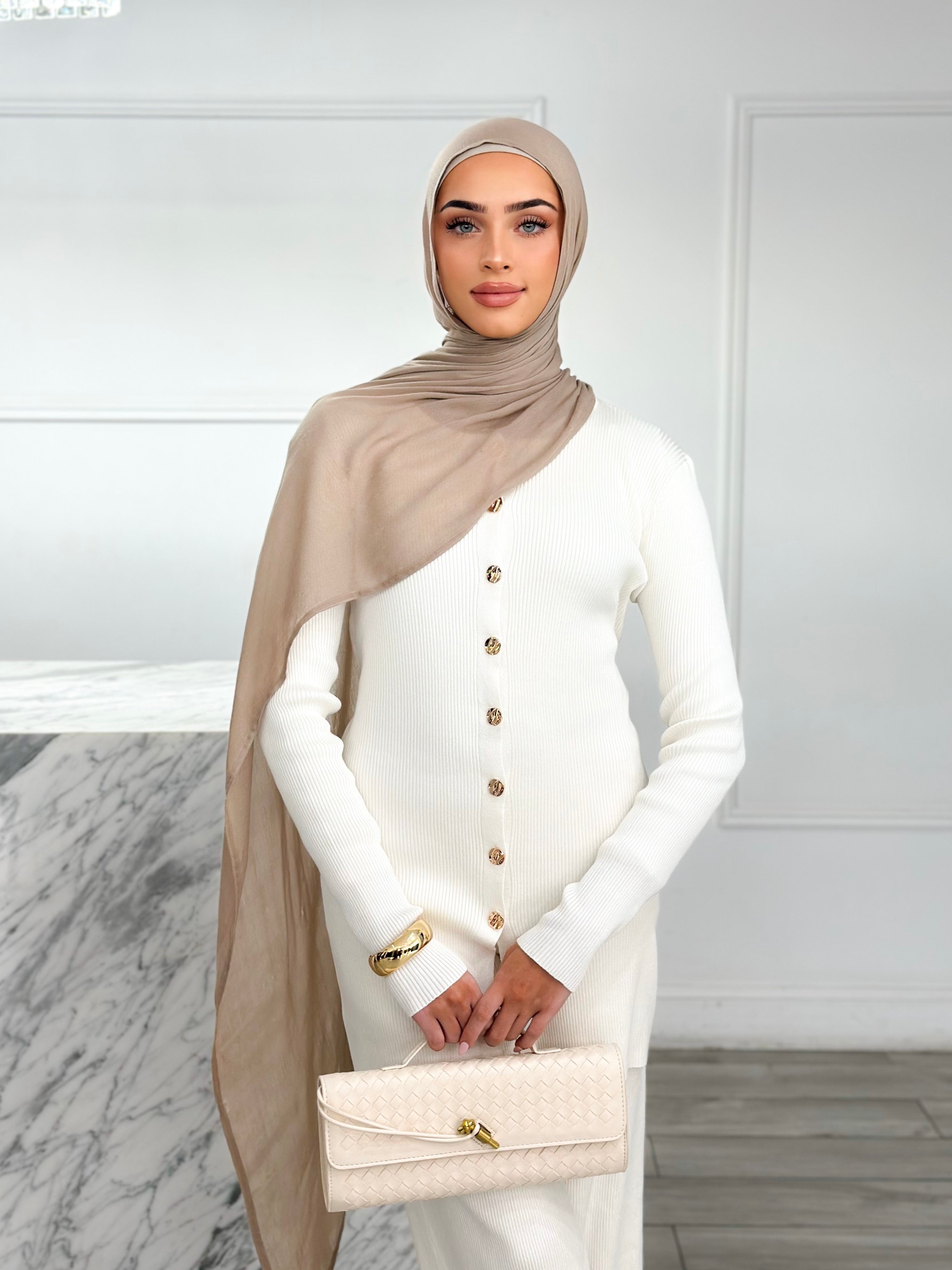 Maya Set - White – Dusty Pink